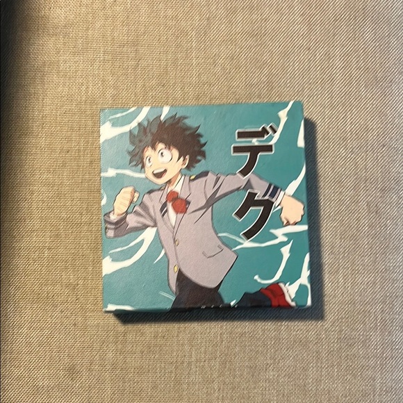 Hot Topic | Wall Decor | Hot Topic Blue And Black Anime Art Wall Decor ...